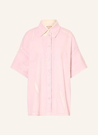 Marni Marni Oversized-Jeansbluse rosa