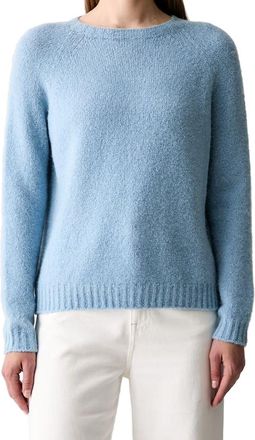 Max Mara Alpaca-Blend Knit Sweater - Blue