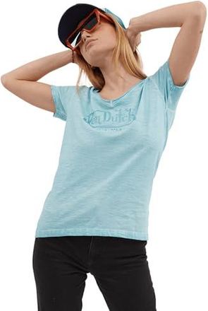 Von Dutch T-Shirt Bleu Femme Aspect Bleu XS