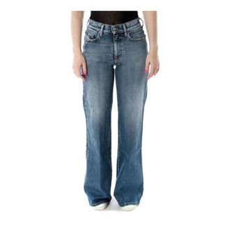 Diesel Wide Jeans - - Jeans - Damen - Blau - W26 L32