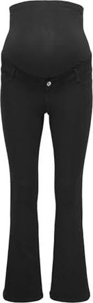 Only Olmrain Life Reg Push Up évasé Noos pour Femme, Jean Noir, XXL / 32L