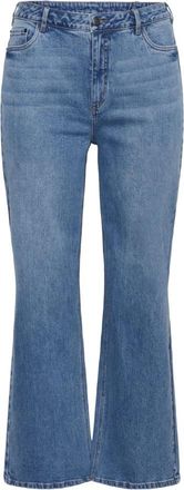 Kaffe Curve Femme, Jeans, Bleu, Taille: 54 FR Flared Jeans