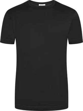 Stefan Brandt Glattes T-Shirt aus feiner Merinowolle in