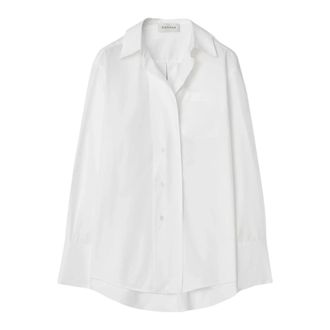 Dagmar Stylisches asymmetrisches Hemd - - Blouses & Shirts - Damen - Wei&szlig; - XL