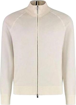 HUGO BOSS Homme, Pulls, Blanc, Taille: XL Cardigan Boss