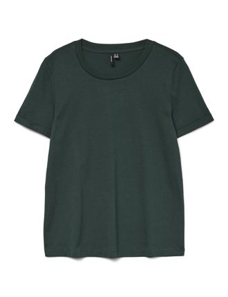 Vero Moda Damen Vmpaula S/S T-Shirt Ga Noos, Pine Grove, XL