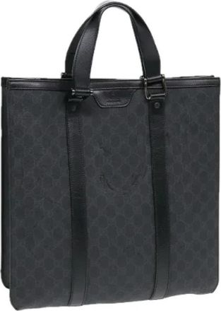 Gucci Pre-owned GG Canvas Tote Bag - - Pre-owned - Damen - Schwarzk - ONE SIZE
