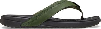 Crocs Yukon Surf Flip-Flop f&uuml;r Herren, Armeegr&uuml;n/Schwarz, Gr&ouml;&szlig;e 44, Army Green Black, 45/46 EU