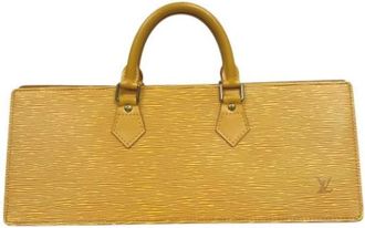Louis Vuitton Sac &agrave; main en cuir Epi Pre-owned - Femme - Pre-owned - Jaune - Taille: ONE Size