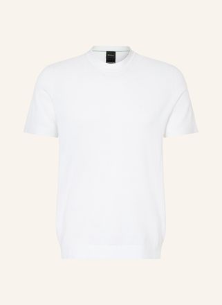 HUGO BOSS Strickshirt Momentum-Lite weiss