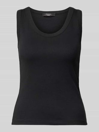 Max Mara Slim Fit Tank Top aus Baumwoll-Mix Modell MULTIC