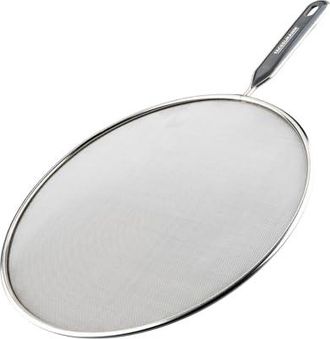 Fackelmann Fackelmann Spritzschutz Ø 29 cm - Aus Edelstahl, Rostfreier Pfannenschutz mit Aufhängung, Ideal für Braten & Frittieren, Spülmaschinengeeignet