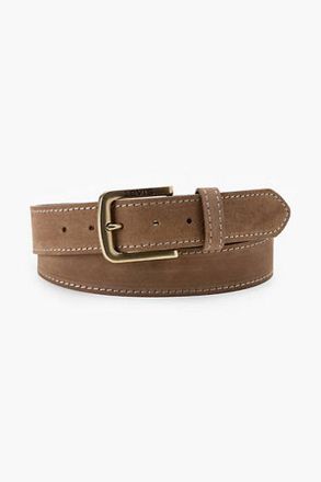 Levi's Ceinture Loire En Suède - Homme - Kaki / Medium Brown - 105