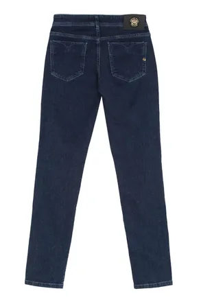 Versace Jeans Couture Womens Versace 5-Pocket Skinny Jeans Denim Cotton