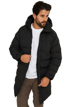 SOULSTAR Herren Parka Winterjacke mit Kapuze Winterparka Lange Steppjacke Wintermantel Outdoorjacke Pufferjacke Mens Jacket (DE/NL/SE/PL, Alphanumerisch, XXL, 
