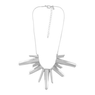 Dansk Copenhagen Collier court &agrave; maillons cubiques - Femme - Accessoires - Gris - Taille: ONE Size