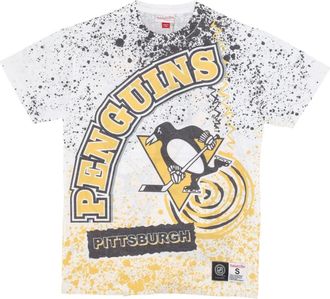 Mitchell & Ness Pittsburgh Penguins Burst Tee - - Tops - Herren - Mehrfarbig - XL