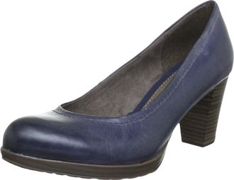 Jana Damen Fashion Pumps, Blau (Blue 800), 40.5 EU Weit