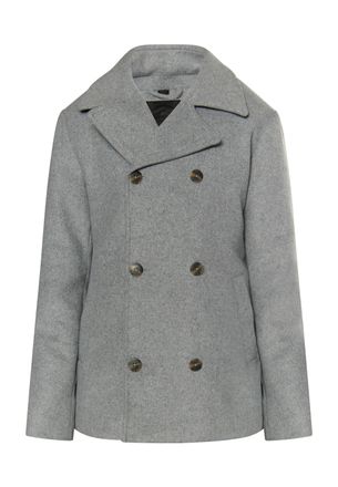 Dreimaster Dreimaster Cabanjacke aus Wollgemisch Herren grau melange