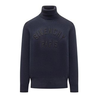 Givenchy Herren, Strickwaren, Blau, SGr&ouml;&szlig;e