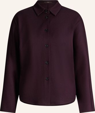 Windsor Windsor. Hemdbluse Aus Jersey rot