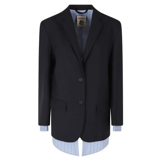 Semicouture Damen, Jacken, Blau, MGr&ouml;&szlig;e