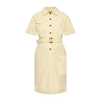 Woolrich Kleid mit G&uuml;rtel - - Dresses - Damen - Beige - XS