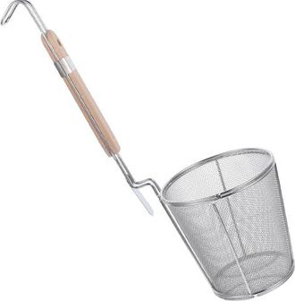 Hemoton Panier &agrave; p&acirc;tes, Filtre &agrave; Nouilles, cuill&egrave;re, Panier de Cuisine en Maille araign&eacute;e, passoire au Plat en Acier Inoxydable, Panier &agrave; Spaghetti