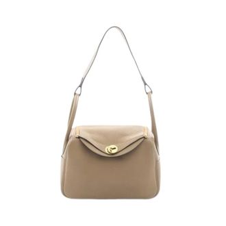 Herm&egrave;s Pre-owned Cuir sacs-main - Femme - Pre-owned - Beige - Taille: ONE Size