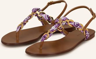 Dolce & Gabbana Zehentrenner lila