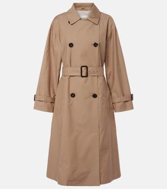 Max Mara Trenchcoat aus einem Baumwollgemisch