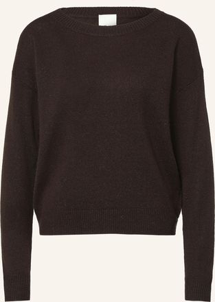 Allude Allude Cashmere-Pullover braun
