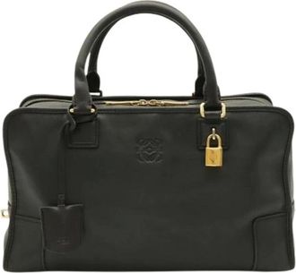 Loewe Sac Amazona Pre-owned - Femme - Pre-owned - Noir - Taille: ONE Size