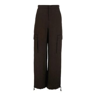 Twinset Weite Hosen - - Trousers - Damen - Braun - XS