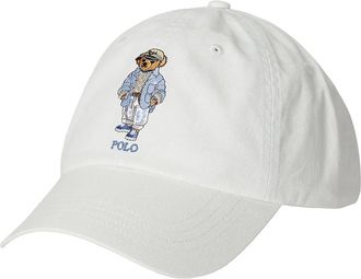 Ralph Lauren Caps & Mützen - Polo Bear Pet Wit - Gr. ONE SIZE - in Weiß - für Damen