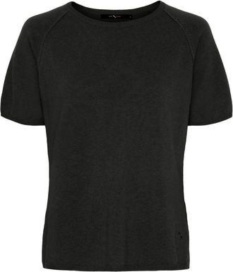 BTF-CPH Rundhals-Strick-T-Shirt - - Knitwear - Damen - Schwarzk - XS