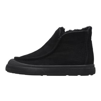 Voile Blanche Bottes en Daim Wolly - Femme - Chaussures - Noir - Taille: 39 EU