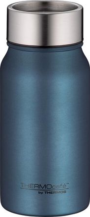 Thermocafé by Thermos TC DRINKING MUG night blue mat 0,35l, Thermobecher Edelstahl, Isolierbecher, Kaffeebecher to Go Thermo, auslaufsicher, 8h heiß & 16h kalt, spülmaschin