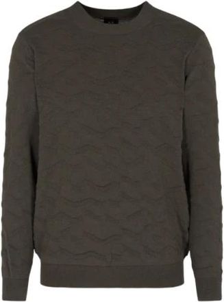 A|X Armani Exchange Homme, Pulls, Vert, Taille: S Pull ras du cou
