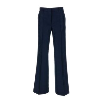 Alberto Biani Femme, Pantalons, Bleu, Taille: 42 FR Pantalon large