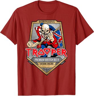 Iron Maiden Trooper Label Colors T-Shirt