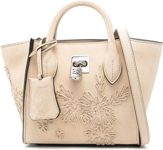 Ermanno Scervino Mini Maggie Floral-detail Tote Bag