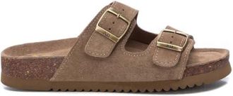 Xti Sandales Femme Taupe - Chaussures Confortables et polyvalentes - Mode décontractée - Modèle 14255206 (Taille38)