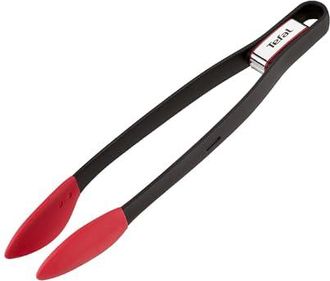 T-fal Ingenio Lebensmittelzange, Premium Küchenzange, leicht zu reinigen, spülmaschinengeeignet, hitzebeständig bis 230 Grad Celsius, Kunststoff, Edelstahl,