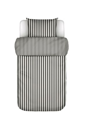 Marc O'Polo Bettw&auml;sche Classic Stripe, Grau, Textil, Streifen, 135x200 cm, Gots, Schlaftextilien, Bettw&auml;sche, Bettw&auml;sche, Satin-Bettw&auml;sche