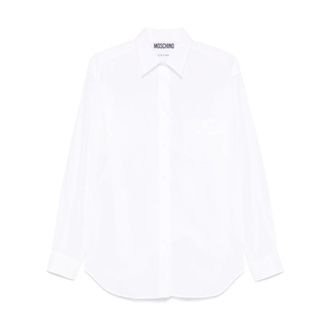 Moschino Hemdbluse mit Knopfleiste - - Blouses & Shirts - Damen - Wei&szlig; - S