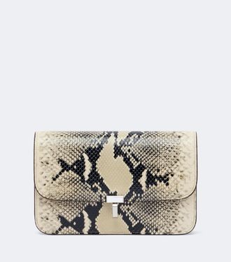 Toteme Crossbody Bag T-Lock aus Leder