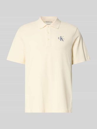 Calvin Klein Jeans Easy Fit Poloshirt mit Polokragen