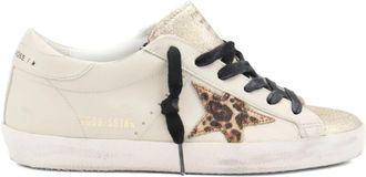 Golden Goose Low-Top Sneaker - Dames Super-Star Sneaker Beige - Gr. 35 (EU) - in Beige - f&uuml;r Damen