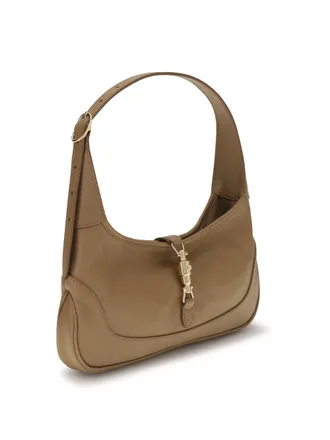 Gucci Womens Medium Jackie Slim Shoulder Bag Koi Beige-Koi Beige Goatskin-Hircus Goatskin Handbags Beige/koi Goatskin/hircus Hand